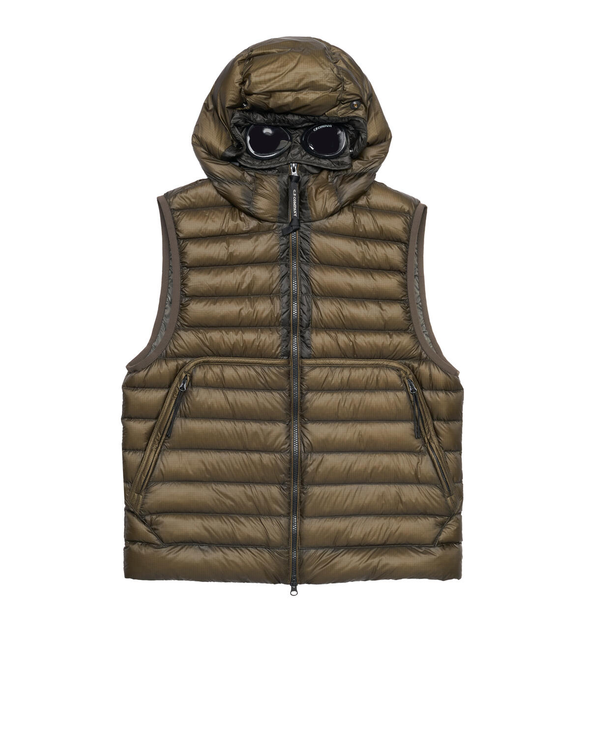 C.P. Company D.D. SHELL GOGGLE DOWN VEST | 17CMOW074A006099A-674 | AFEW STORE